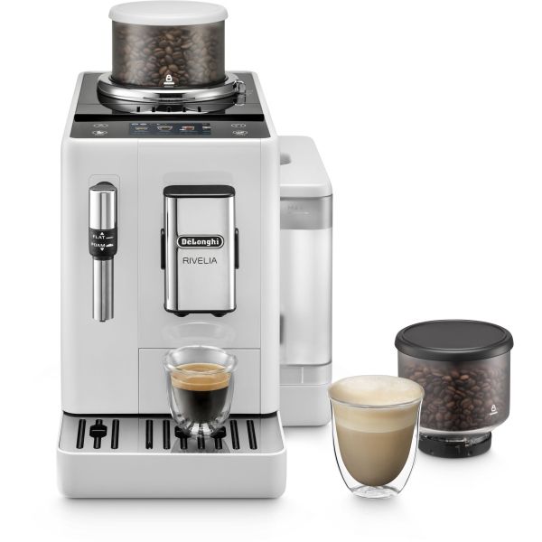 Espressor automat DeLonghi Rivelia EXAM440.35.W - 0132213209, Arctic ...
