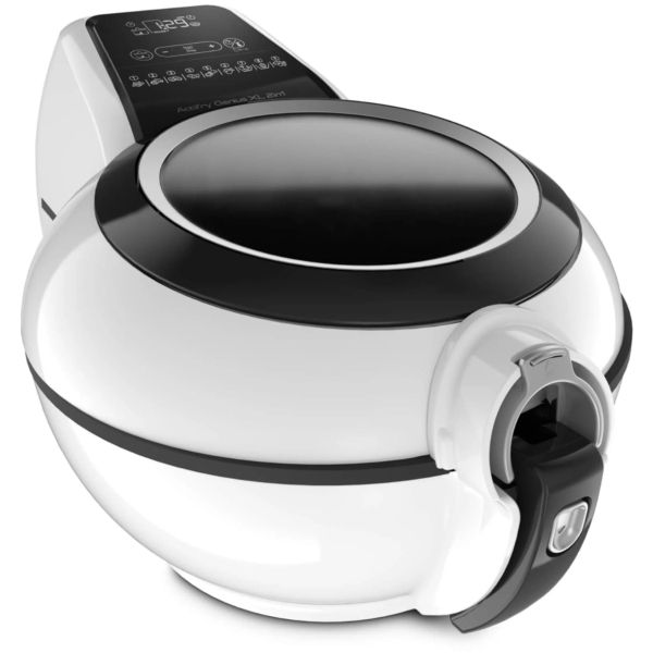 Friteuză cu aer cald TEFAL ActiFry Genius XL 2 în 1 YV970015, 1500W, 1.7kg, Tehnologie Dual ...